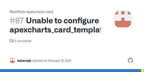Unable To Configure Apexcharts Card Templates Issue RomRider Apexcharts Card GitHub