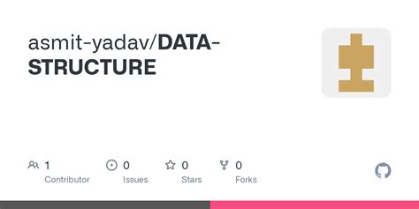 Github Asmit Yadavdata Structure