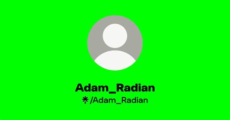 Adam Radian Listen On Youtube Spotify Linktree