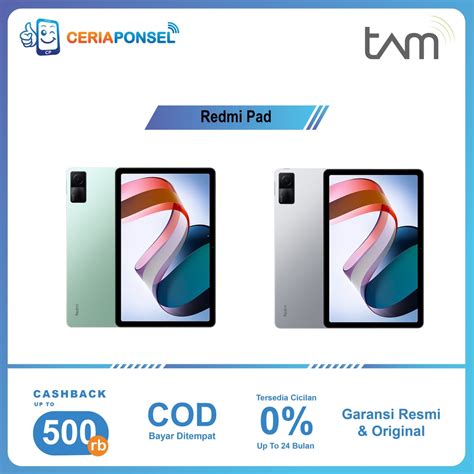 Jual Xiaomi Redmi Pad Dan Redmi Pad Se Li Po Mah Gaming Processor G Garansi
