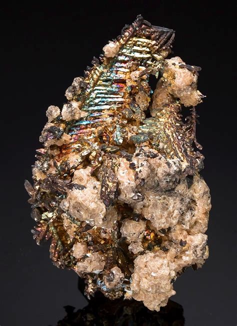 Minerals Crystals And Fossils Native Silver Dendrites With Calcite