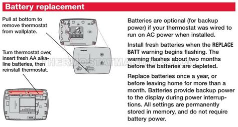 How To Replace The Battery In A Honeywell Thermostat Steps