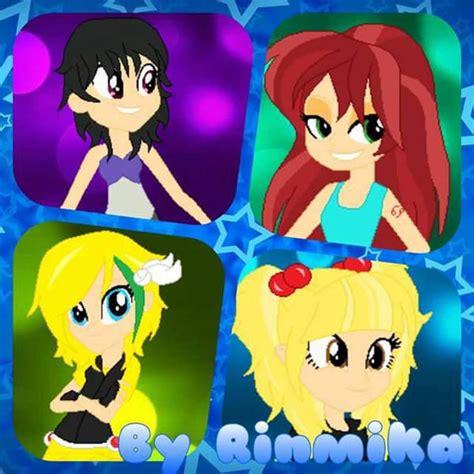 Mane 4 By Rinmikau On Deviantart