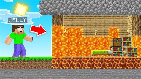 Trolling Jelly By Turning His House Into Lava Youtube
