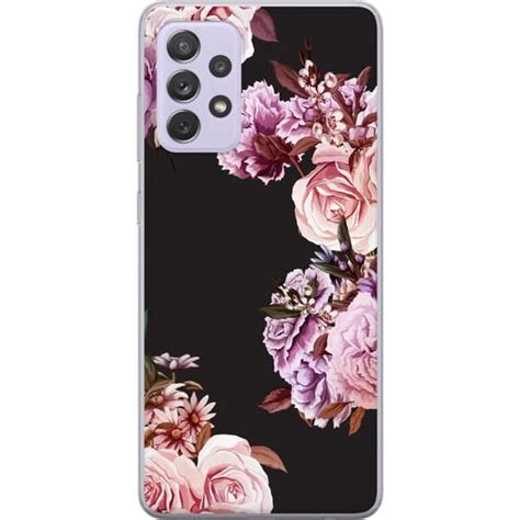 Samsung Galaxy A52s 5g Gennemsigtig Cover Blomster Cdon