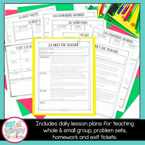 Place Value Unit With Activities For Second Grade Not So Wimpy Teacher