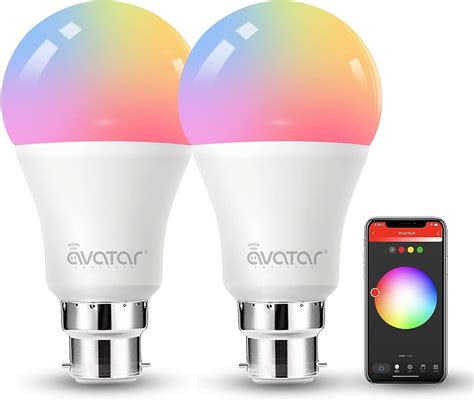 Londonspot ნათურა Avatar ჭკვიანი ნათურა თეთრი თბილი ცივი და სხვადასხვა ფერის ნათებით 2 ცალი