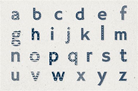 Japanese Pattern Alphabet Set Psd Premium PSD Rawpixel