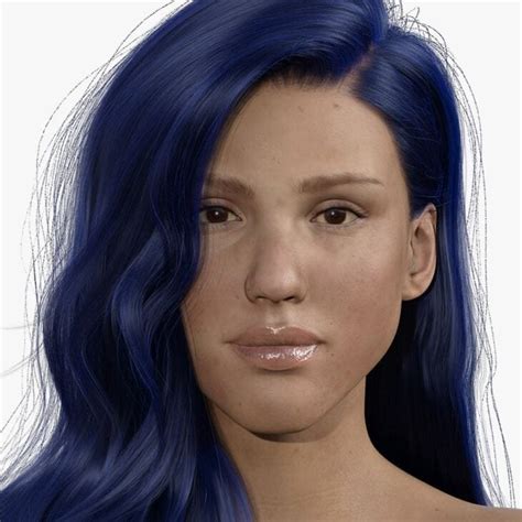 3d Model Jessica Alba Daz Genesis 8v1 Female Head Morph Daz 3d