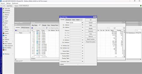 VAYblog Membuat NAT Firewall Di MikroTik