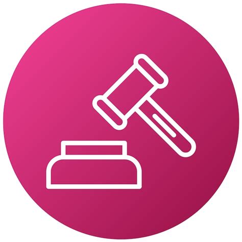 Premium Vector Vector Design Judge Icon Style