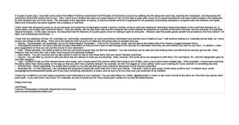 Econ Example Database Economics Economics Courses Lesson Plans