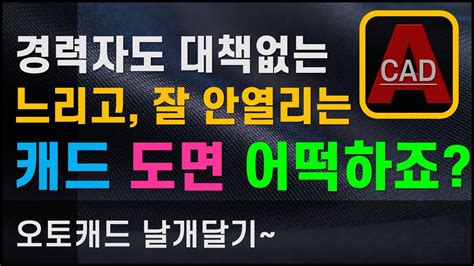 실무를 위해 꼭 알아야하는 오토캐드 대용량 도면 처리 방법 Autocad Youtube