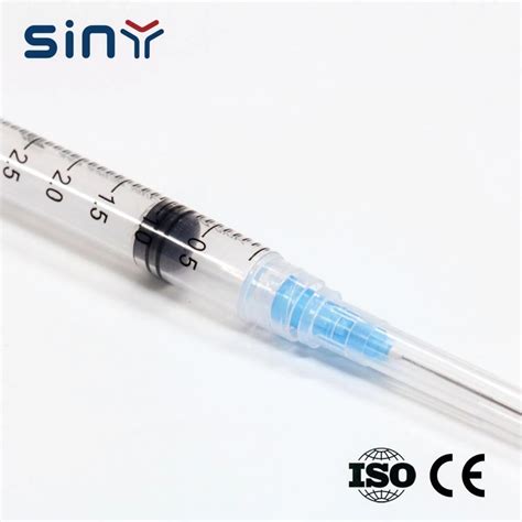 Retractable Single Use Safety Syringe Sinymedical