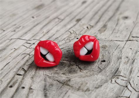 Náušnice Pusa Z Pop Art Kolekce Skleněný šperk