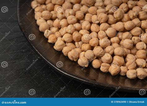 Chickpea Chick Pea Pile Dry Cicer Arietinum Fruits Raw Bengal Gram