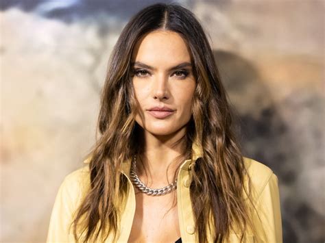 Alessandra Ambrosio Looked So Chic In Orange Bikini Photos