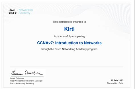 Kirti Singhal On Linkedin Ccna Ciscocertified Networking It
