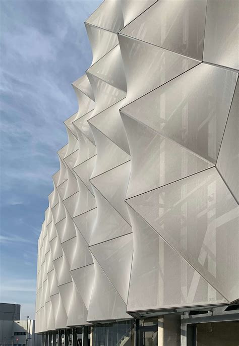 Structure Projekt Membrane Facade Schüco Parking Structure