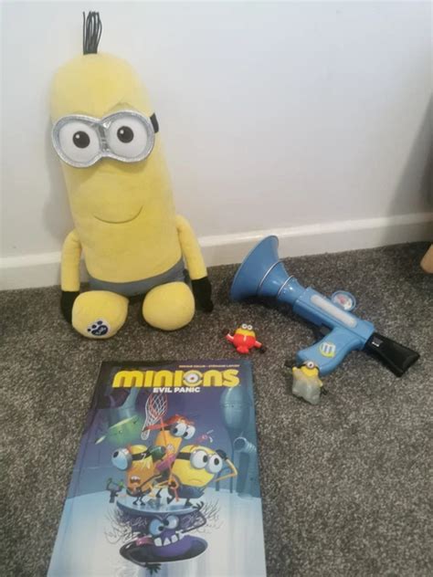 Minions Kevin Plush Toy Despicable Me 20” Tall Vgc Book Toy Job Lot Bundle £17 95 Picclick Uk