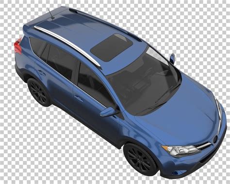 투명한 배경의 Suv 3d 렌더링 일러스트레이션 프리미엄 Psd 파일