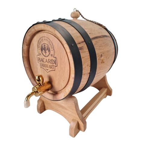 Bacardi Oakheart Rumfass 3l Rum Fass