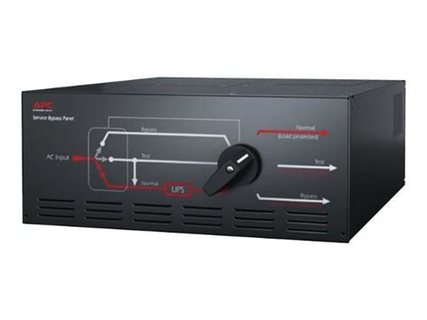 Buy Apc Sbp20kp Service Bypass Panel 200 208 230 240v 125a Hw Input Output Comms Express