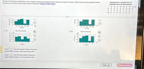 Solved Construct A Frequency Distribution And A Relative Chegg
