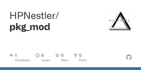 Github Hpnestler Pkg Mod