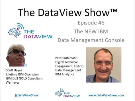 The DataView Show Introducing The NEW IBM Data Management Console DMC QuadExcel Com