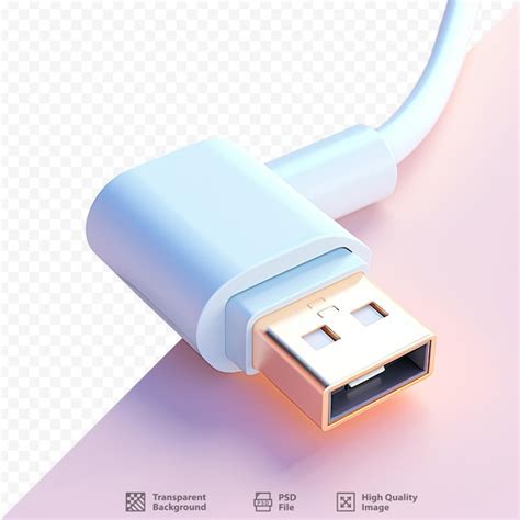 Premium Psd A Picture Of A Cord That Shows A Cable With The Box