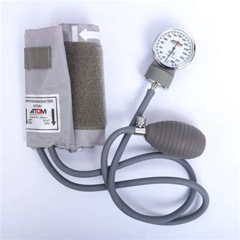 Atom Medical Aneroid Sphygmomanometer With Large Dial Hamza Surgical