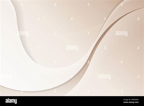 Beige Abstract Curved Background Vector Stock Vector Image And Art Alamy