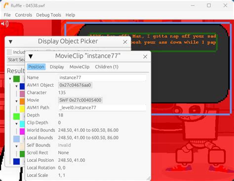 Homestuck Distortions In Prerendered Text Image · Issue 12205 · Ruffle Rsruffle · Github
