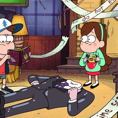 Gravity Falls Pone A Prueba Tu Creatividad Con Estos Coloreables Llenos
