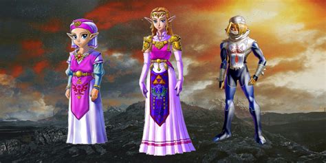 Legend Of Zelda Every Princess Zelda Design Ranked