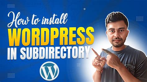 How To Install Wordpress In Subdirectory Learnwithdaya Youtube
