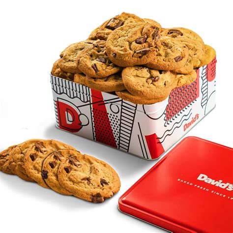 Davids Cookies 2lbs Chocolate Vtf5 Chunks Fresh Baked Cookies