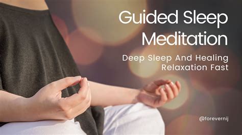 Guided Sleep Meditation | Deep Sleep And Healing Relaxation Fast - YouTube