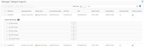 Vrops Aria Operations Deploy Telegraf To Ubuntu Linux Servers Vman