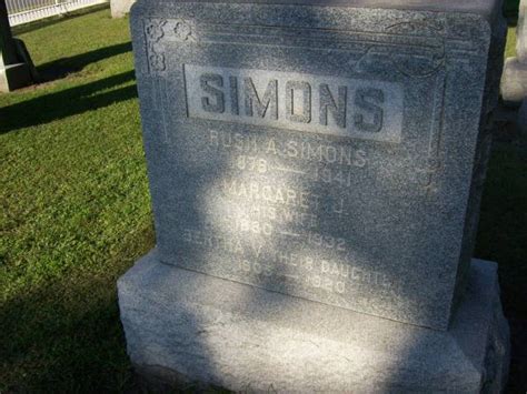 Rush Augustus Simons 1876 1941 Find A Grave Memorial