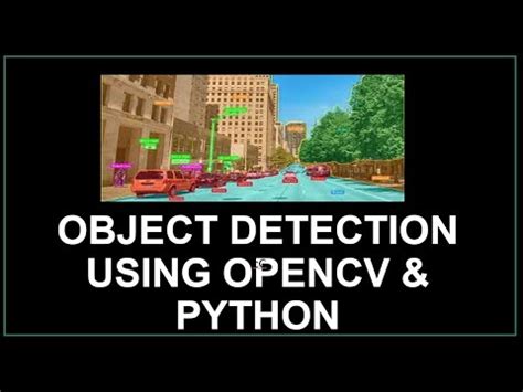 Object Tracking Object Detection OpenCV Python OpenCV Contours Computer Vision