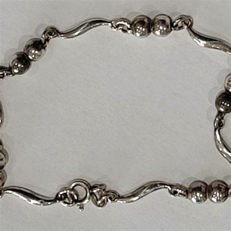 Beautiful Silver 925 Bracelet Vintage Collected Depop
