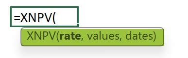 XNPV Excel Syntax Examples How To Use Vs NPV