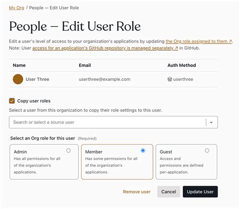 Copy User Roles · Wordpress Vip Documentation