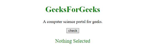 How To Check A Selector Matches Some Content Using Jquery Geeksforgeeks