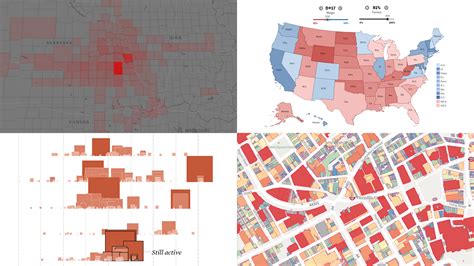 new maps and charts showing power of data visualization — dataviz