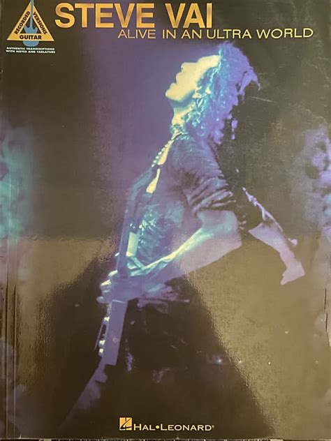 Steve Vai Alive In An Ultra World Guitar Tab Tablature Reverb