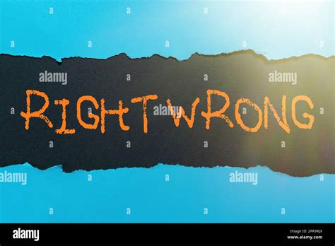 Text Caption Presenting Right Wrong Business Concept Choose Between Two Decisions Correct And