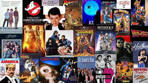 Classic 80s Movies Collage Wallpaper In 2025 Movie Collage Classic